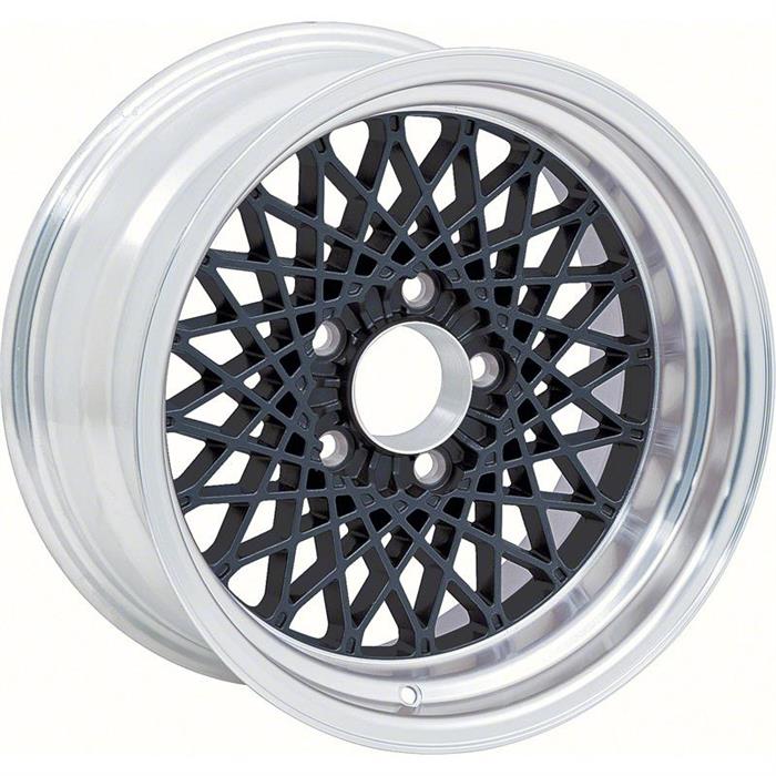 OER 10104411 16X8 Black GTA Style Alloy Wheel 5 BS/16mm Offset