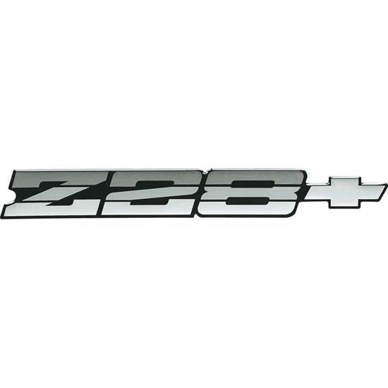 OER 14065280 83-84 Camaro Z28 Charcoal Rear Panel Emblem
