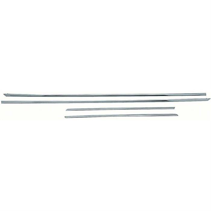 OER C2388 1962-65 Nova Roof Drip Molding Set, 2 Door, 4 Piece