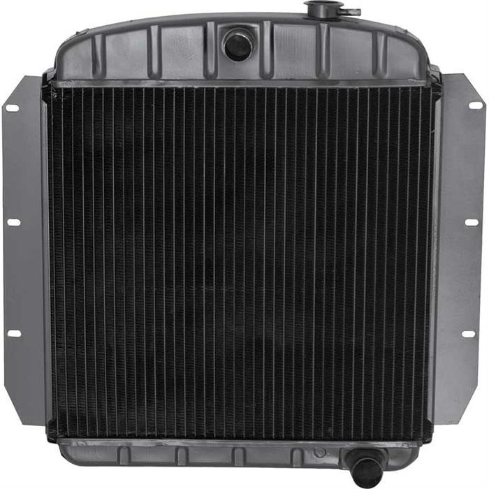 OER CRD1584S 55-59 Chevy Truck L6 w/MT 4 Row Copper/Brass Rad