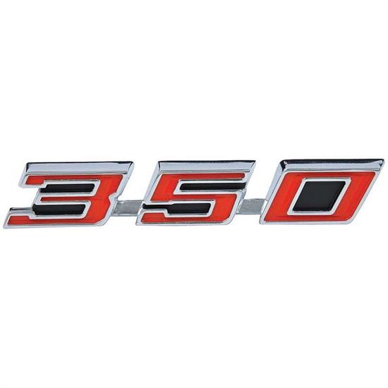OER F1252 1968-69 Firebird 350 Hood Emblems