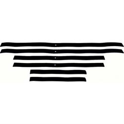 OER K654 1967-69 Leaf Spring Liner Set, 4 Leaf, Camaro