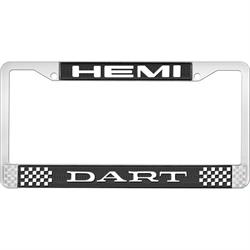 OER LF14201A Hemi Dart License Plate Frame, Black