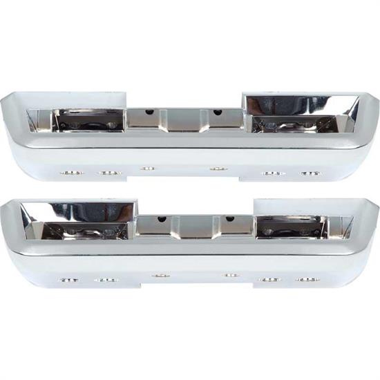 OER MA1531 1964-66 A-Body 10 In Chrome Rear Arm Rest Bases