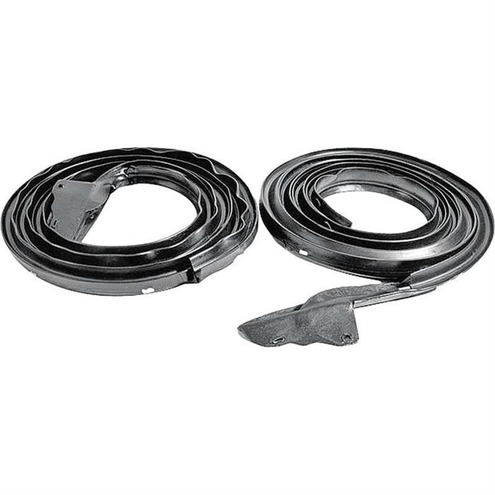 OER MB1271 68-70 Mopar B-Body Door Seal Weatherstrip, Hardtop