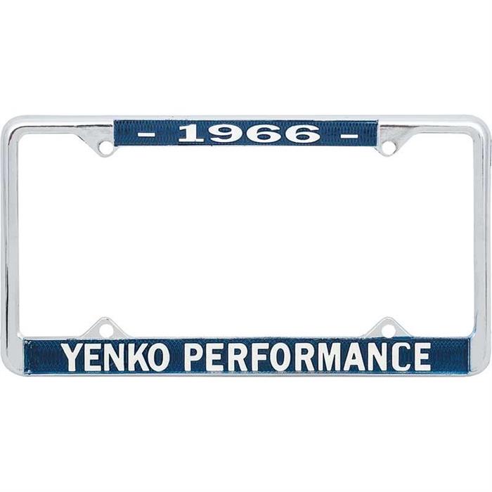 OER YF1966 1966 Yenko Performance License Frame