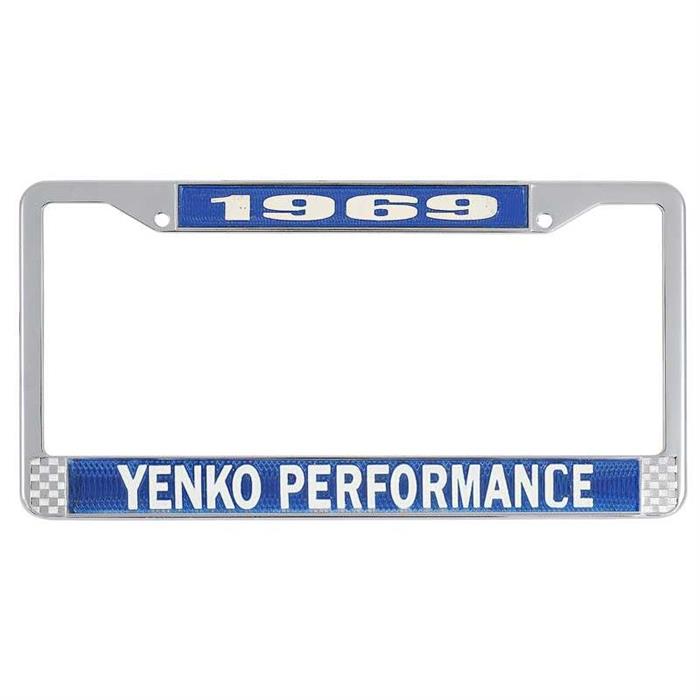 OER YF1969 1969 Yenko Performance License Frame