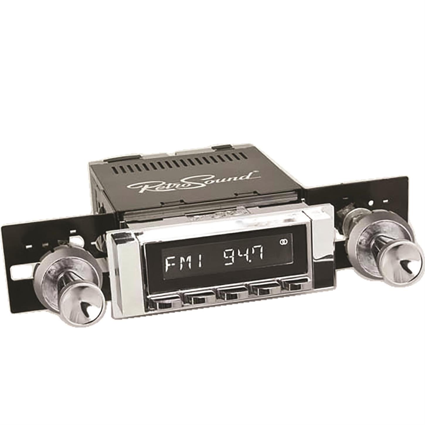 RetroSound HC-111-09-78 Hermosa Radio, 1963-64 Impala, Chrome