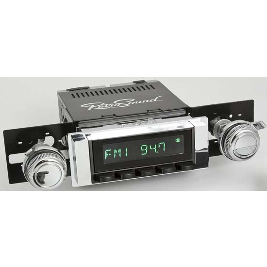 RetroSound M2B-111-03-73 Model Two Radio, 1964-65 Chevelle, Black