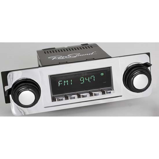 RetroSound M2BC-119-23-93 Model Two Radio, 1967-72 C/K Truck, Blk/Chr