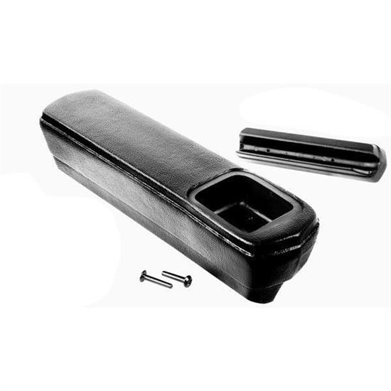 Dynacorn 1102Q Door Arm Rest Rear LH 69-72 Black Chevy