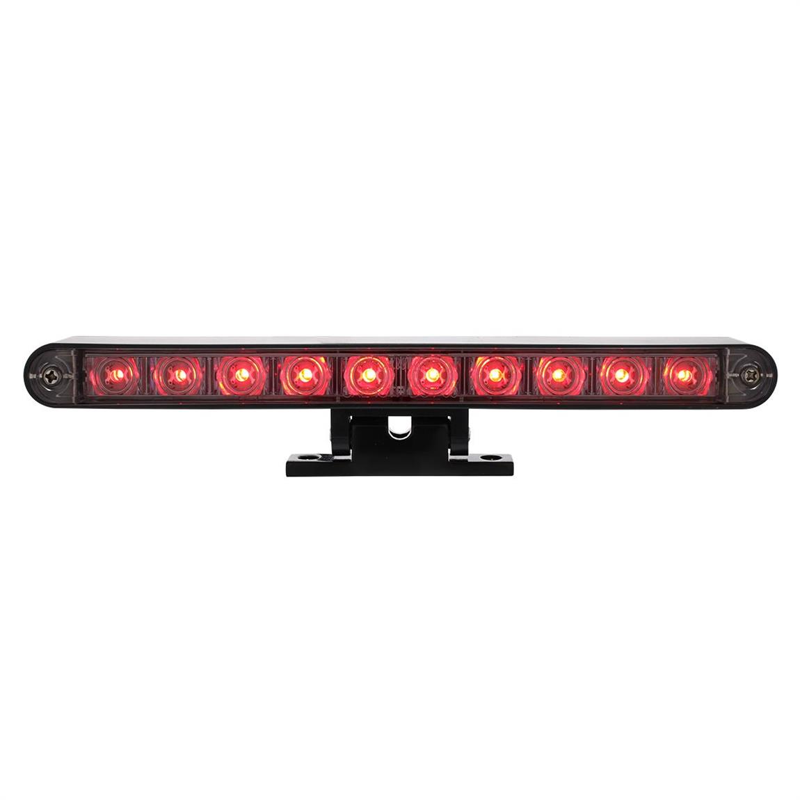 United Pacific 33014 LED Regular 3rd Brake Light, Clear, Black