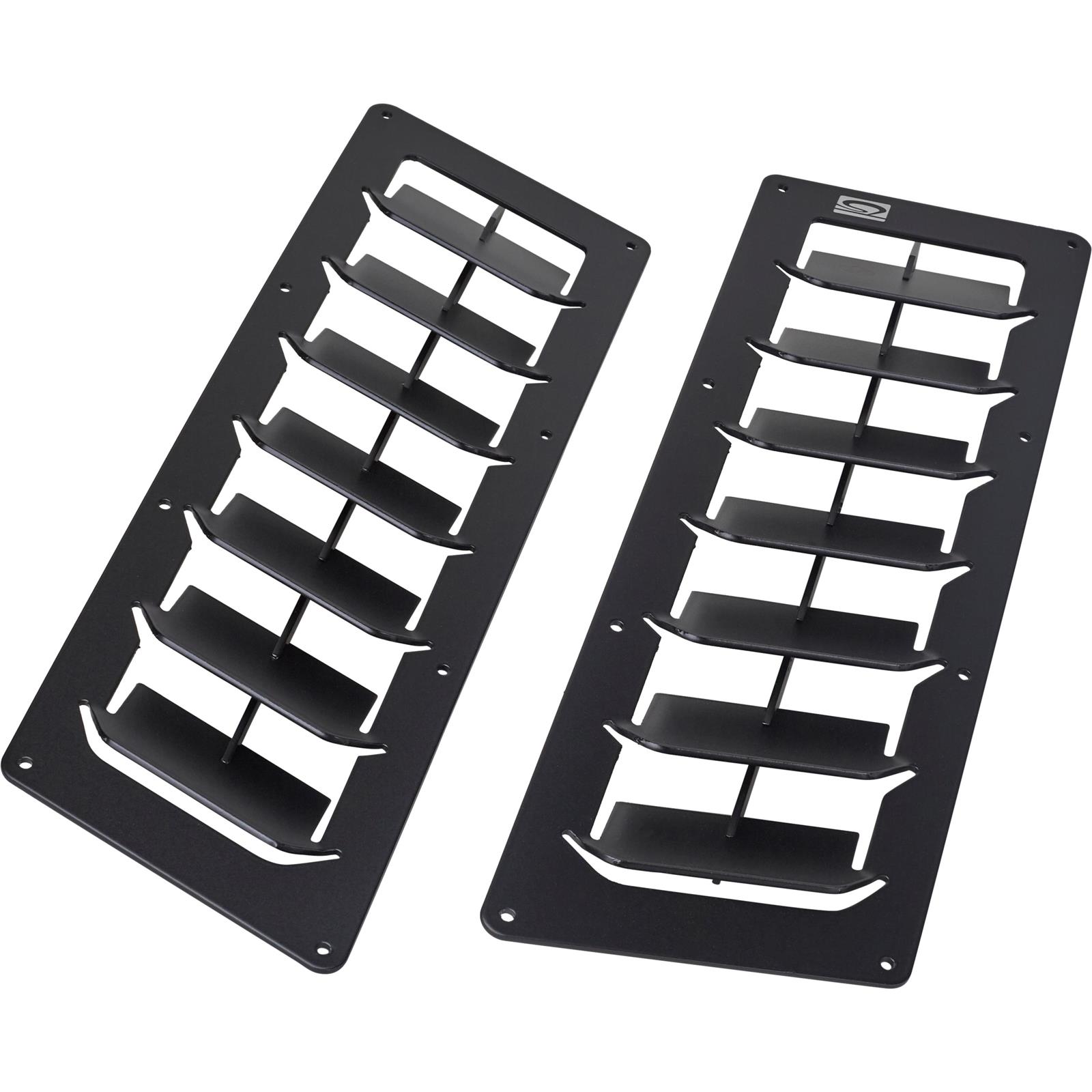 Trackspec U412AHL-B Small Angular Universal Hood Louvers