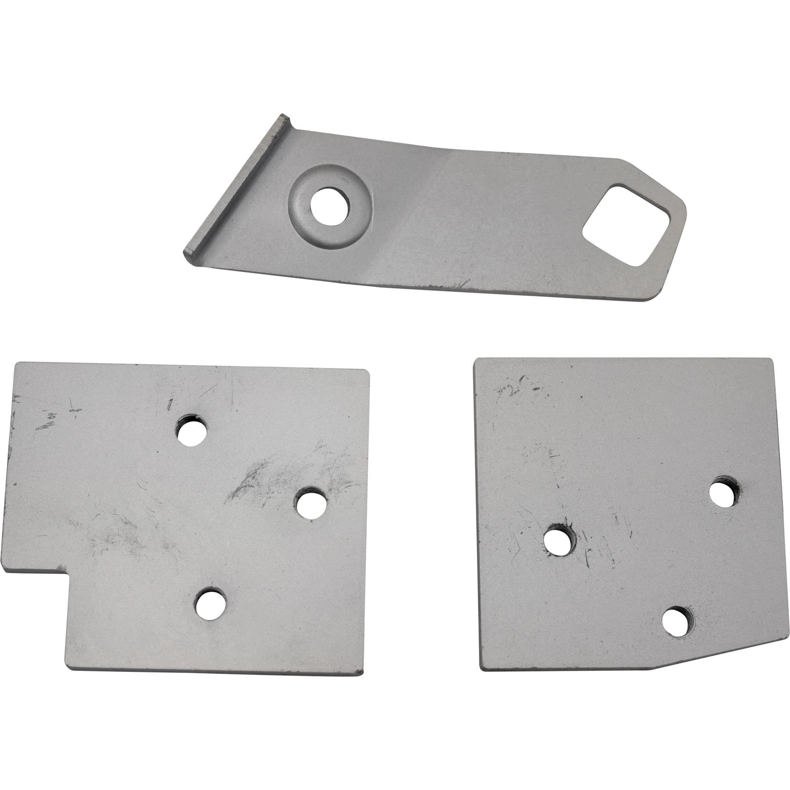 Goldenstar DO20-67DPL 67-68 Mustang A Pillar Nut Plate Kit, LH