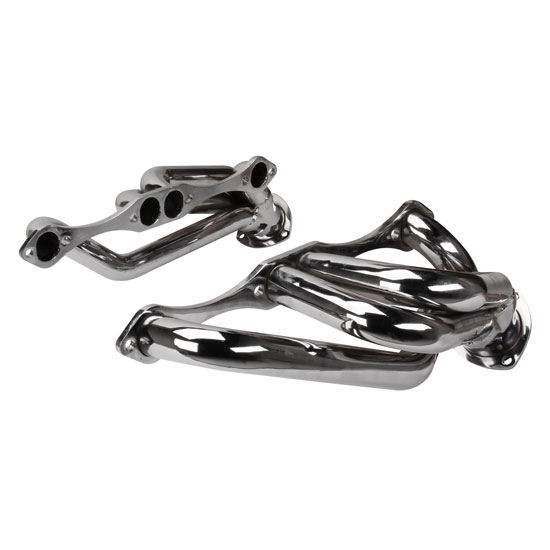 1955-57 Chevy Chassis Headers for Rack and Pinion, Chrome