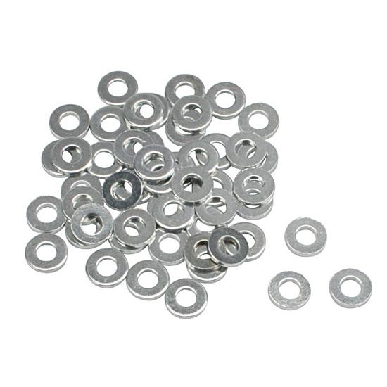 Steel 3/8 Inch AN6 Washers, 50 Pack