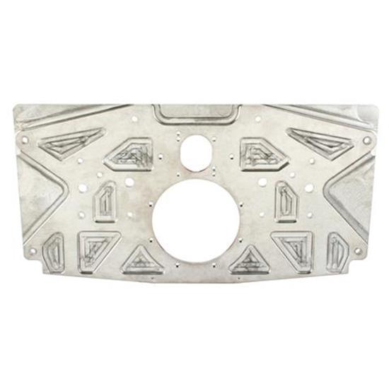 Speedway Small Block Chevy Aluminum Rear Motor Plate, Plain
