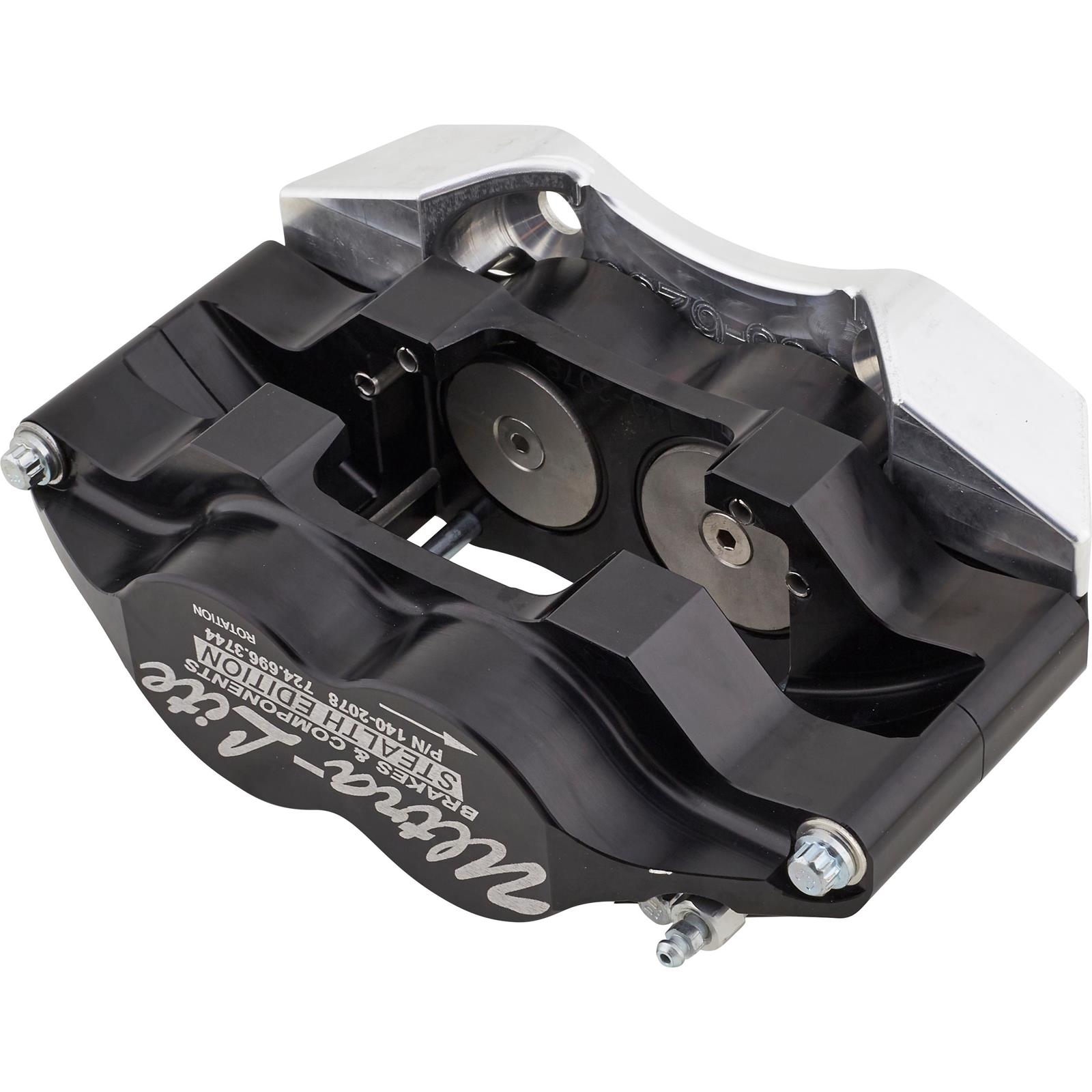 Ultra Lite Brakes 140-2078B Standard Inboard Brake Caliper, Black