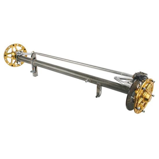 Speedway 2-1/2 Inch Sprint Front Axle Kit, 52 Inch