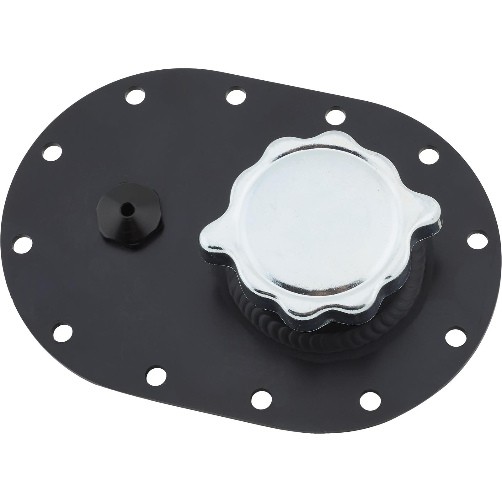 Saldana Racing Products SAC-031 Fuel Cell Filler Plate, Scalloped
