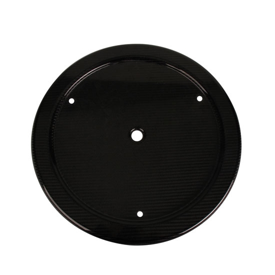 Swindell Series 15 In Carbon Fiber Wheel Cover for Sander Sprint Wheel