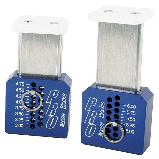 Moose Blocks 5140 Pro 3 Inch - 6 Inch Adjustable Set Up Blocks