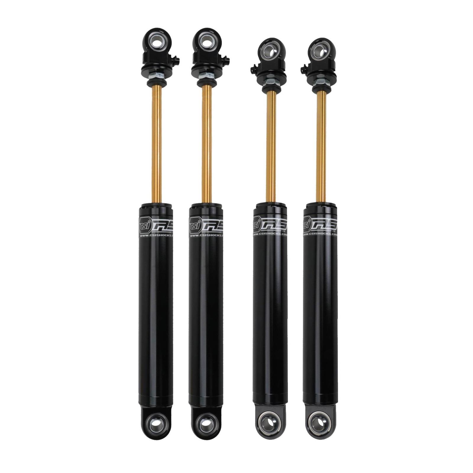 Speedway Motors Complete EMI Adjustable Shock Kit, Set/4, RS-15