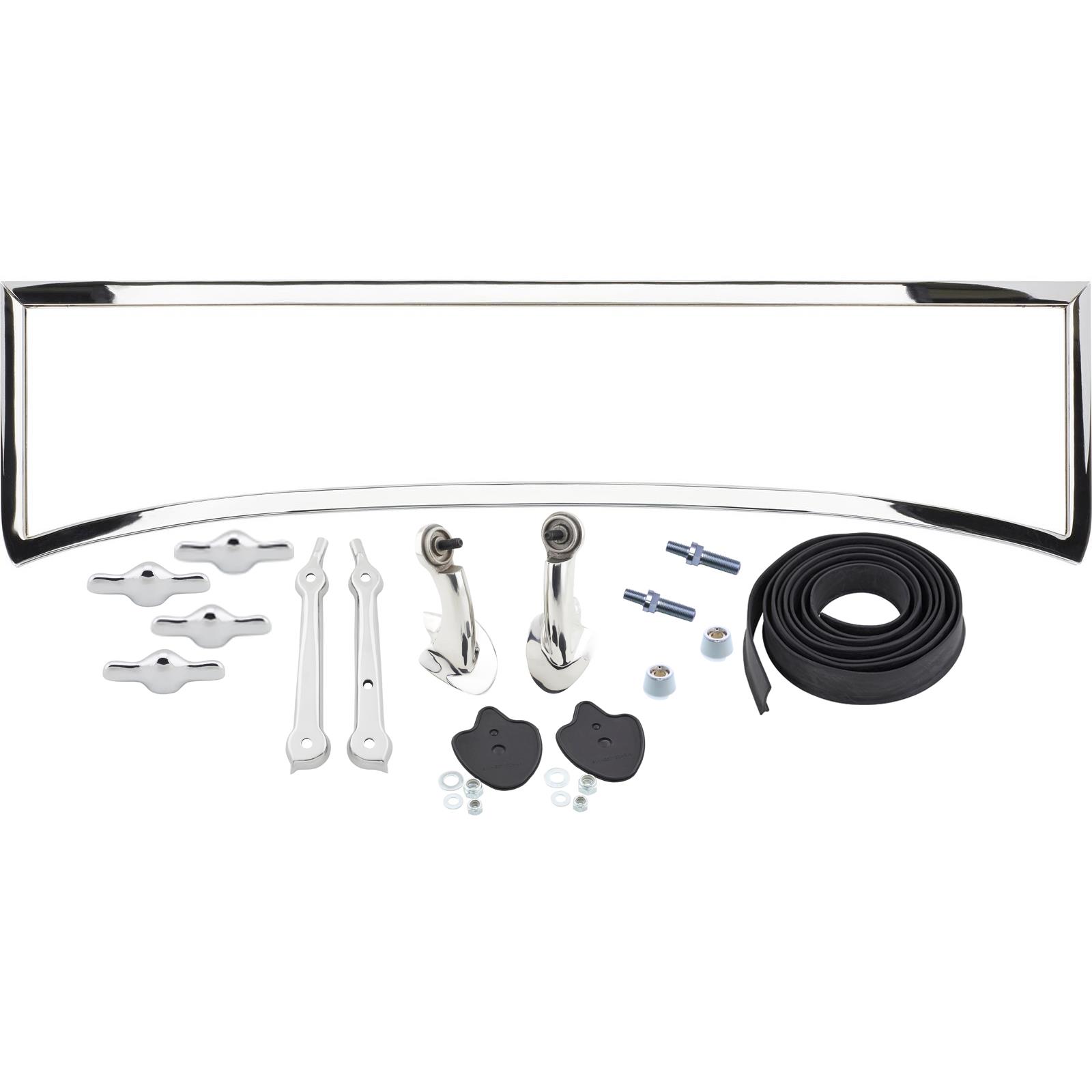 1932 Ford Roadster Windshield Frame Kit, Chopped 2 Inches