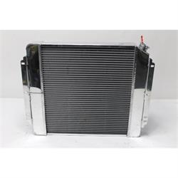 Garage Sale - AFCO 1962-67 Nova LS Swap Alum Radiator, Polished, Dual Fans