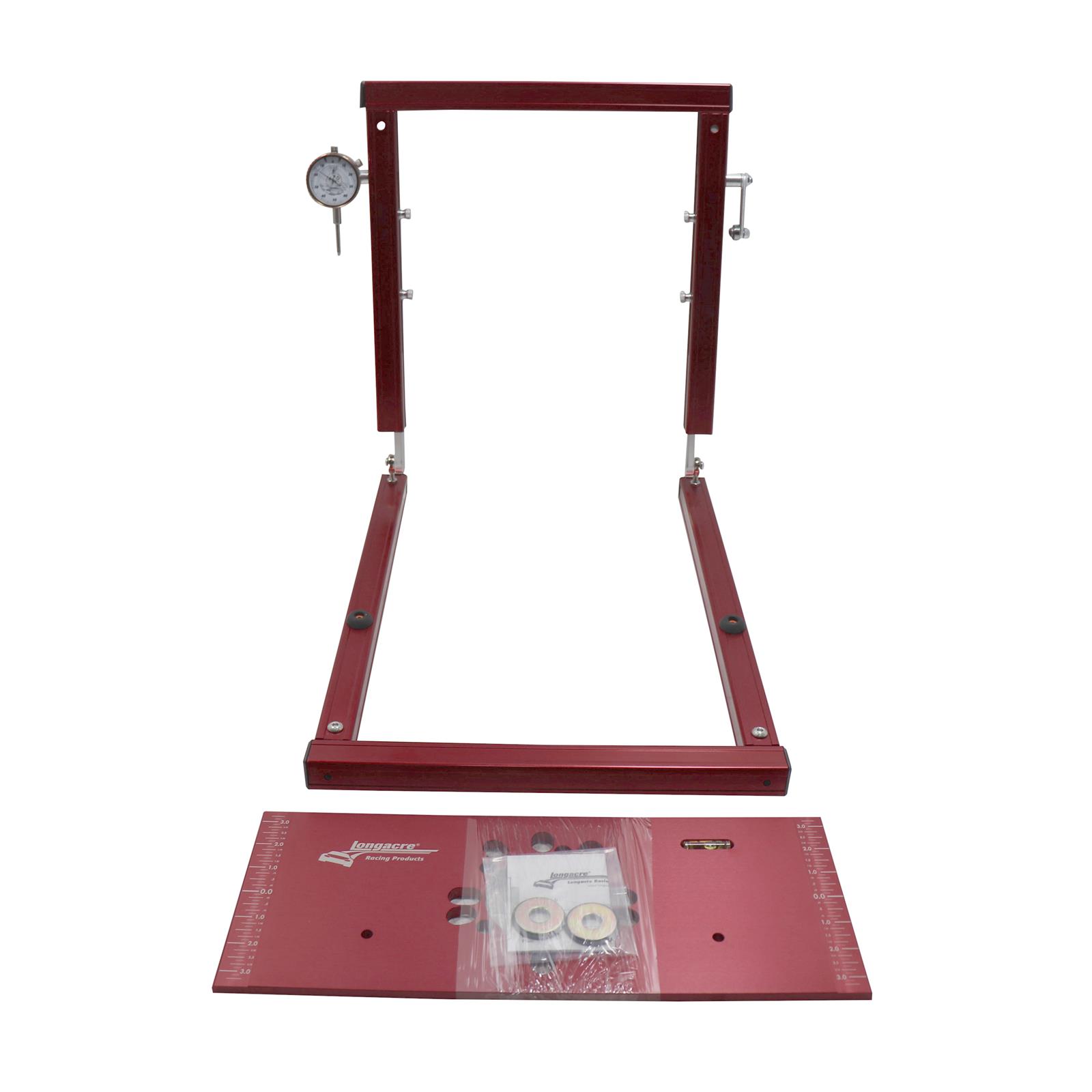 Longacre® 52-79005 Precision Bump Steer Gauge w/ Billet Plate