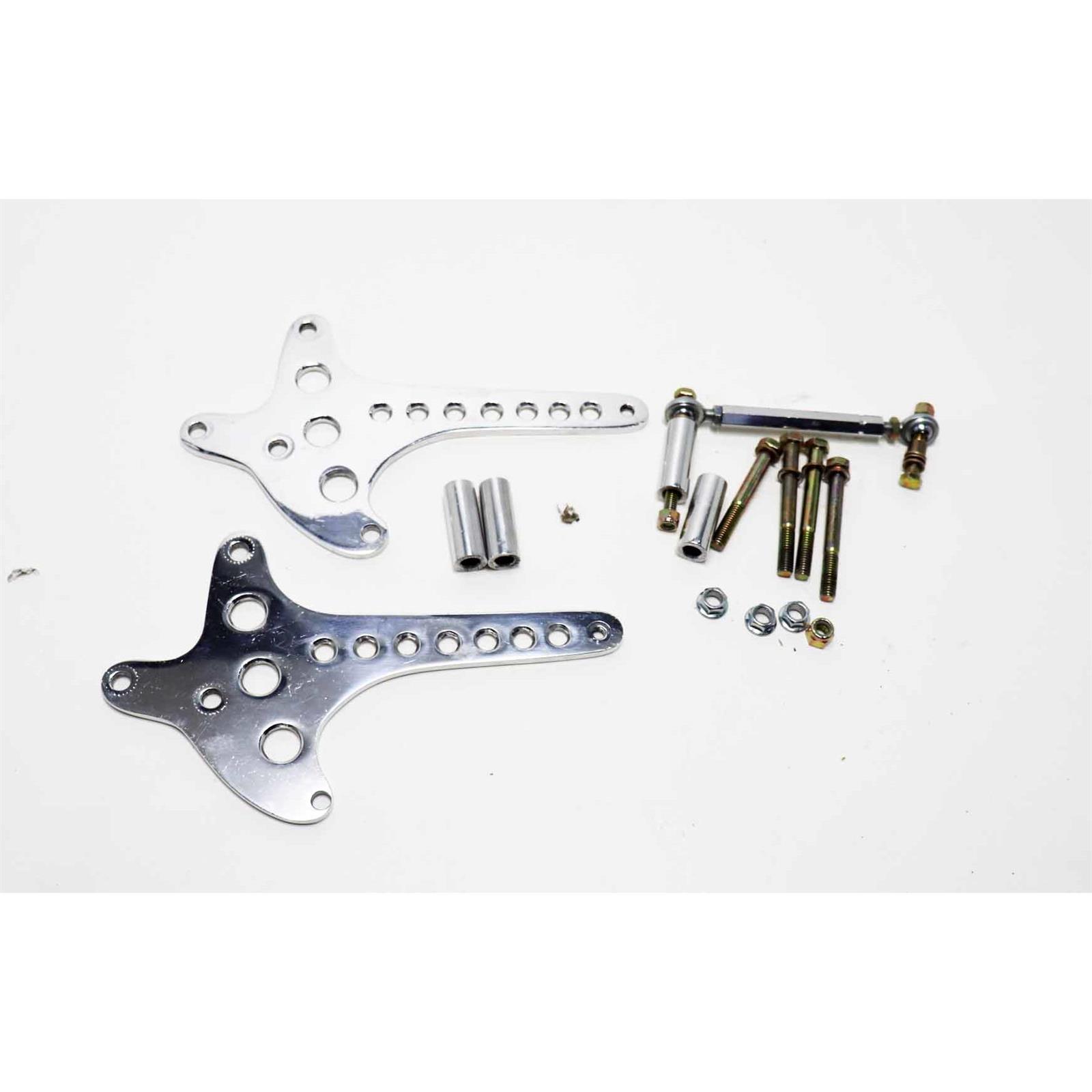 Small Block Chevy Billet Alternator Brackets