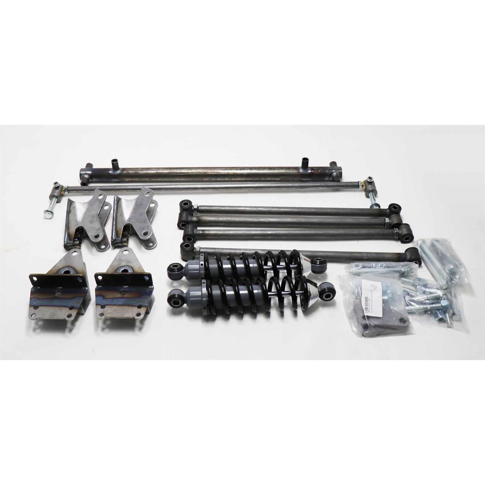 TCI 1955-1959 Chevy Pickup Coil-Over 4-Link Rear Suspension, Plai