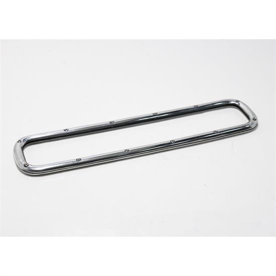 Speedway Mail Slot Polished Aluminum Rear Window Frame
