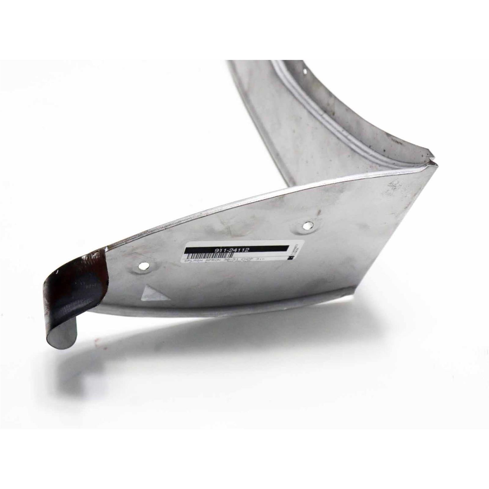 Steel 1930-31 Ford Model A Radiator Splash Apron, 3 Inch Chopped