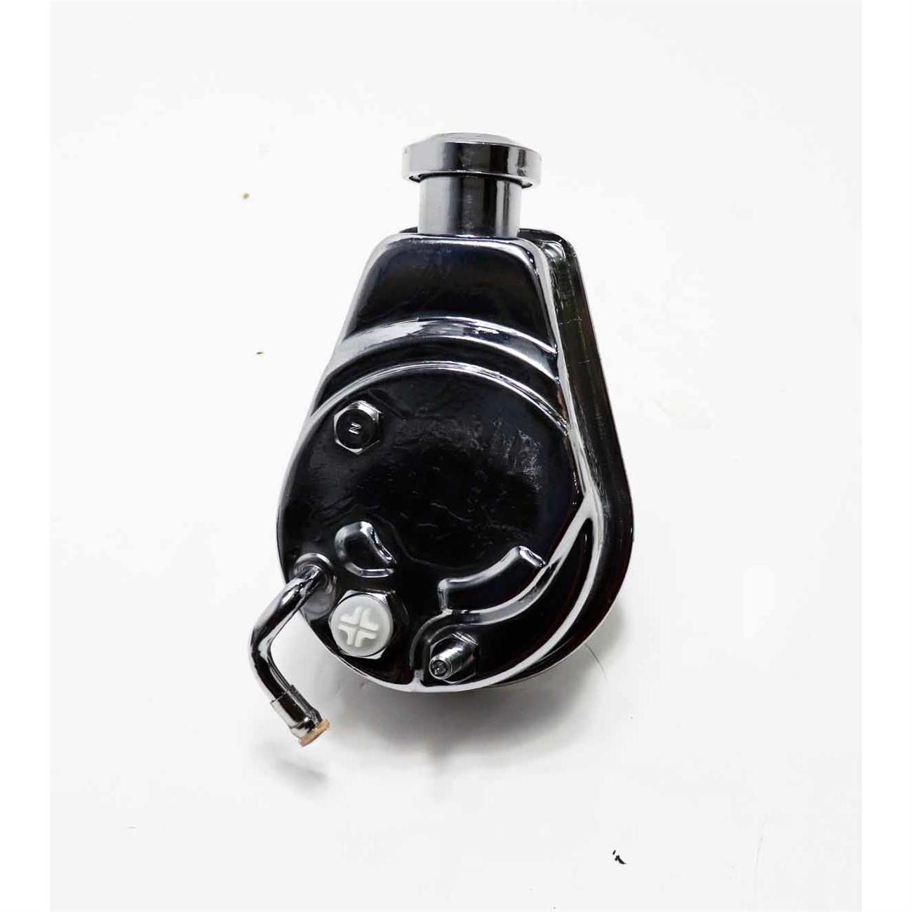 GM Power Steering Pump With Chrome Reservoir