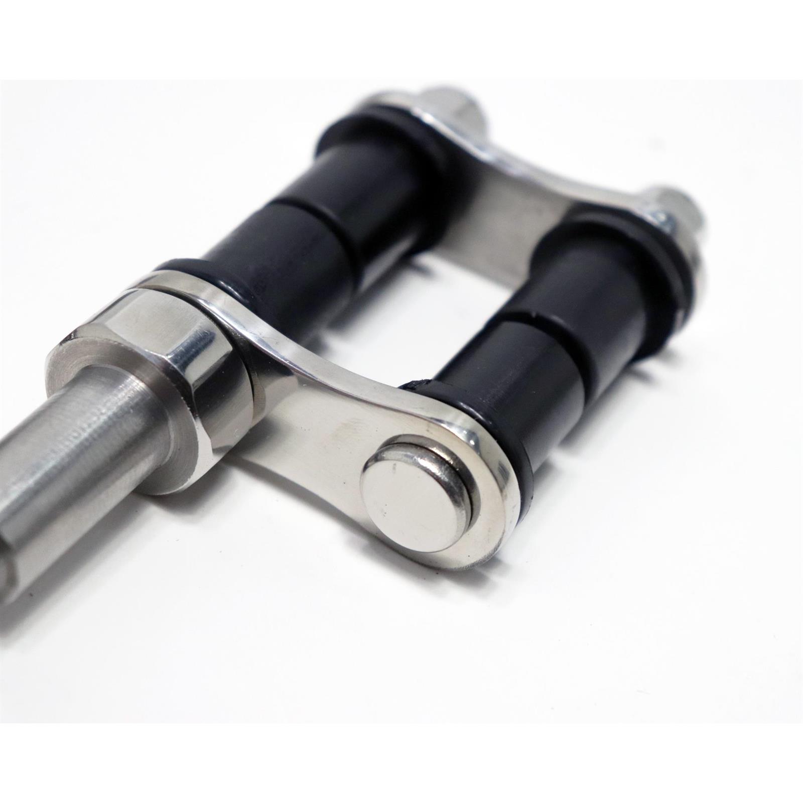 Shackles with Shock Stud Mounts