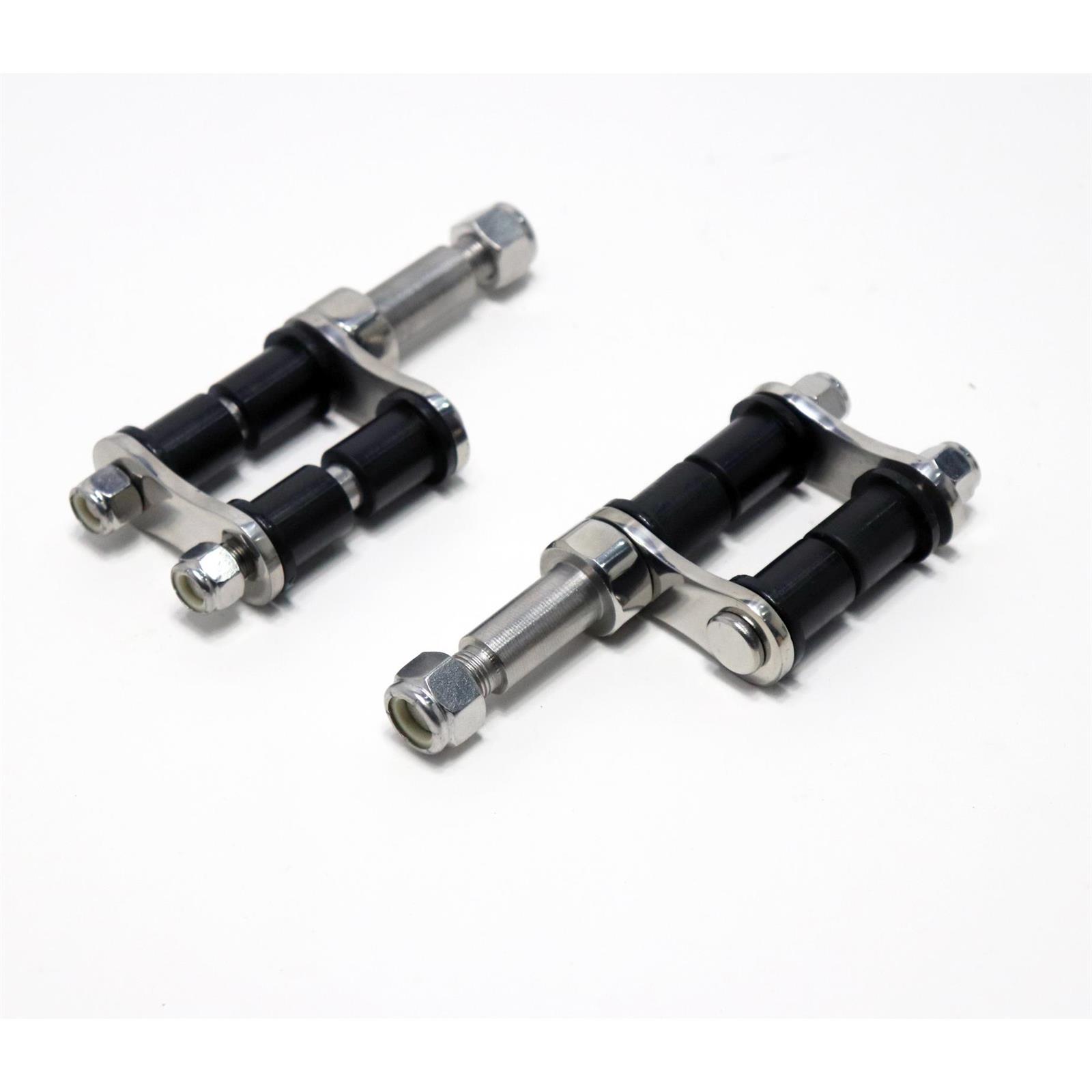 Shackles with Shock Stud Mounts