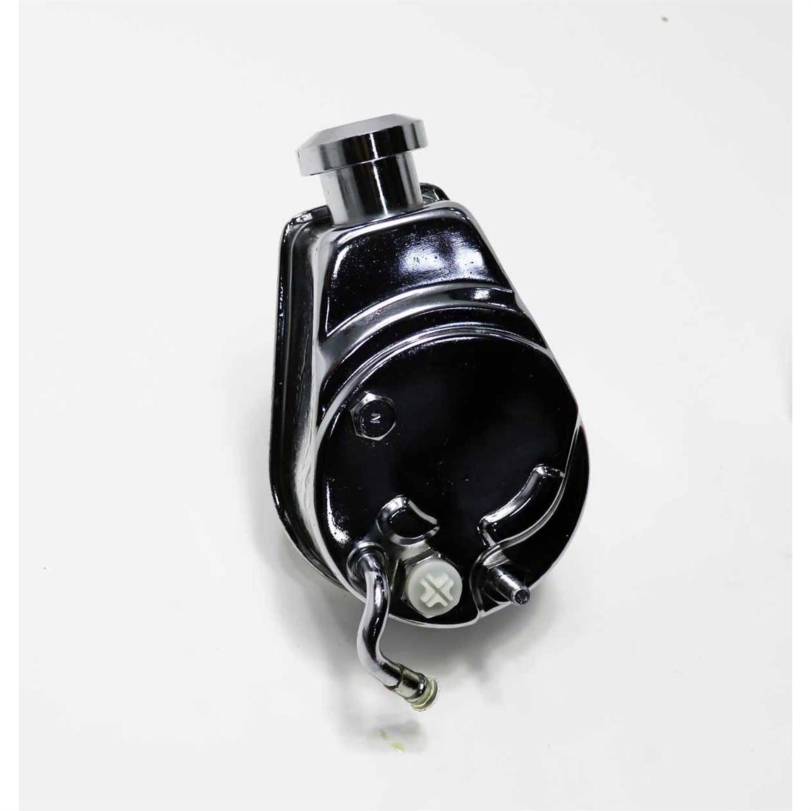 GM Power Steering Pump With Chrome Reservoir
