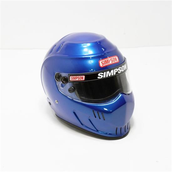 Simpson 6517385 Speedway RX SA2015 Racing Helmet, Blue, 7 3/8