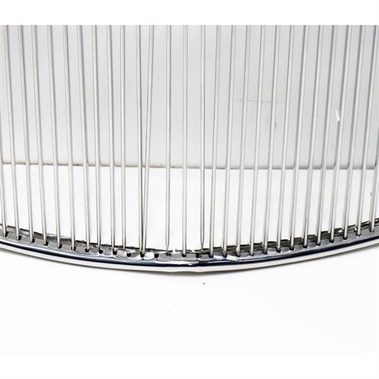Speedway 1932 Ford Stainless Grille Insert, Chopped 4-1/2 Inches