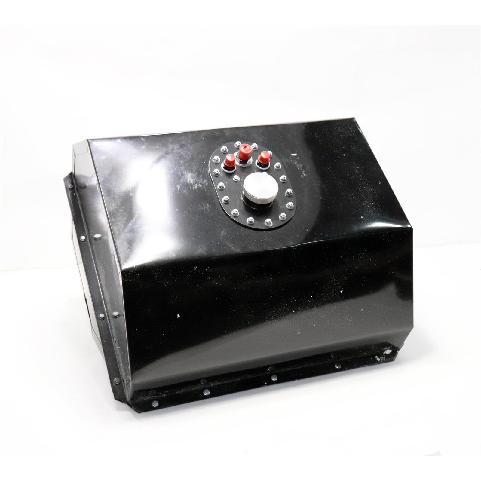 RCI 32 Gallon Teardrop Steel Fuel Cell, Black