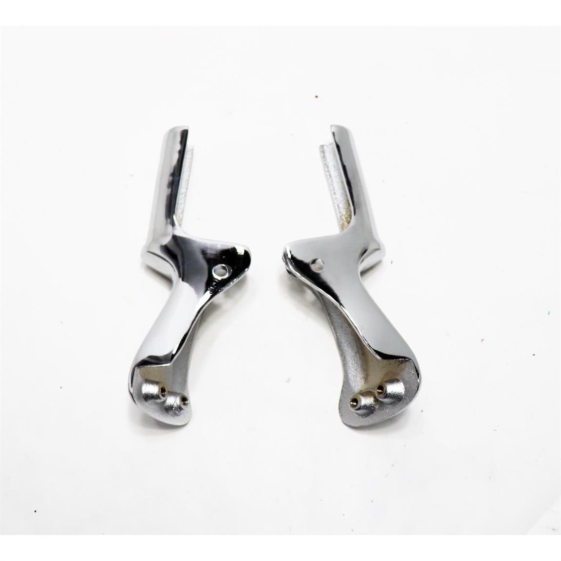 1915-25 Model T Short Style Windshield Posts, Chrome