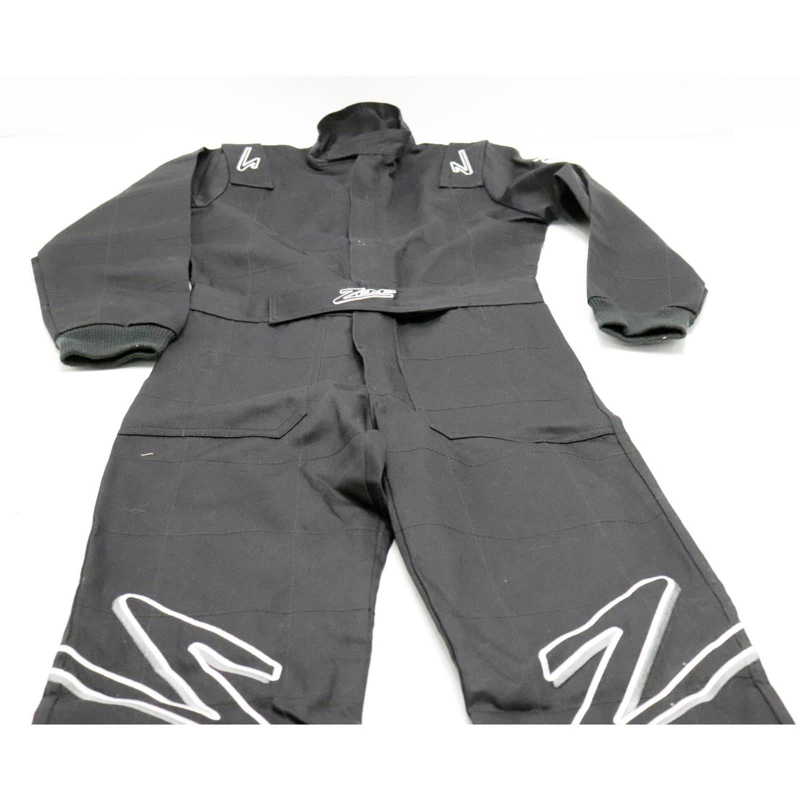 Zamp R010003YL SFI 3.2A/1 Youth Race Suit, Black, Large