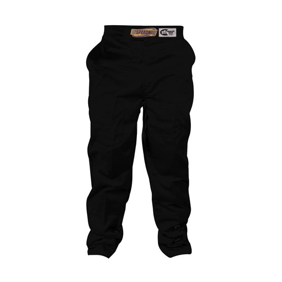 Speedway Black Racing Pants Only, SFI-1, XL