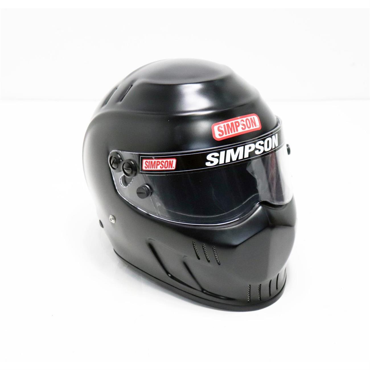 Simpson 6517148 Speedway RX SA2015 Racing Helmet Flat Black 7 1/4
