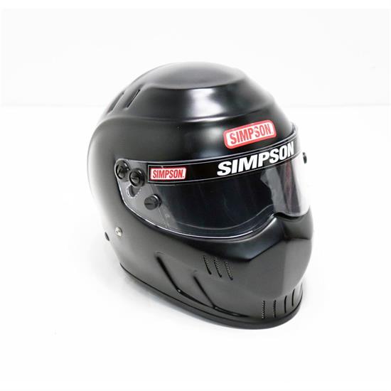 Simpson 6517148 Speedway RX SA2015 Racing Helmet Flat Black 7 1/4