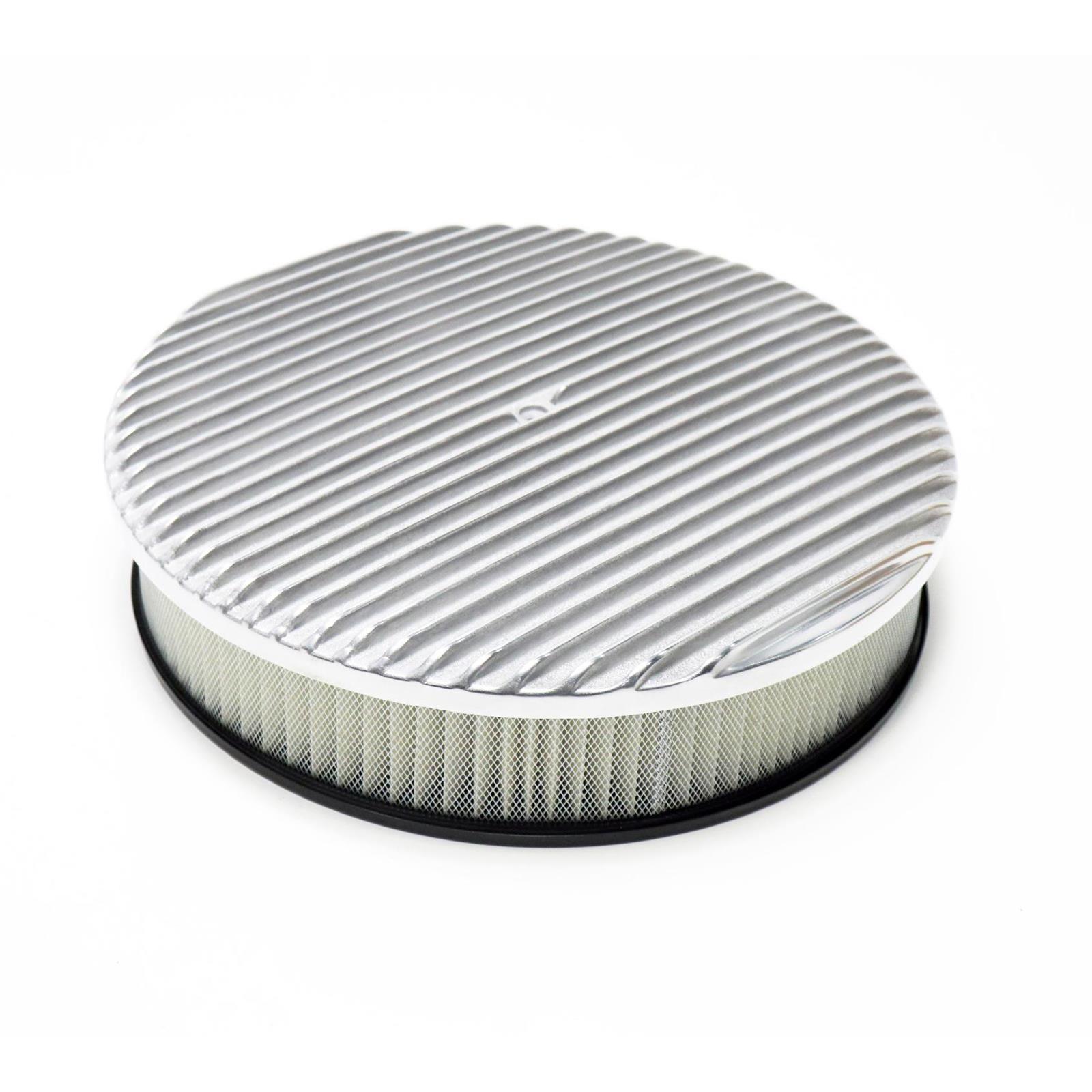 14 Inch Fully Finned Round Air Cleaner Set