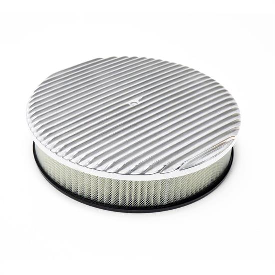 14 Inch Fully Finned Round Air Cleaner Set