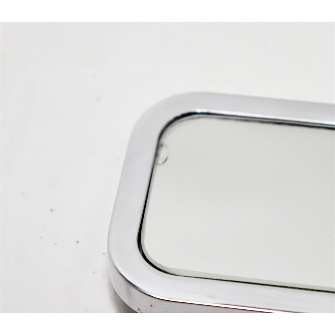 Speedway Ball Milled Billet Aluminum Interior Rear View Mirror