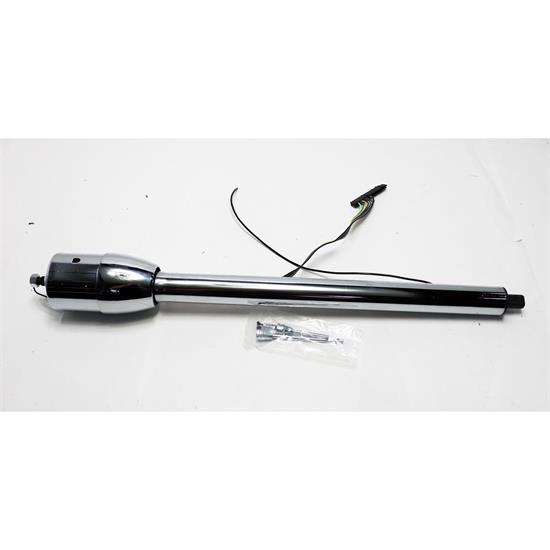 Standard GM 5-Position Tilt Steering Column, 32 Inch Long, Chrome